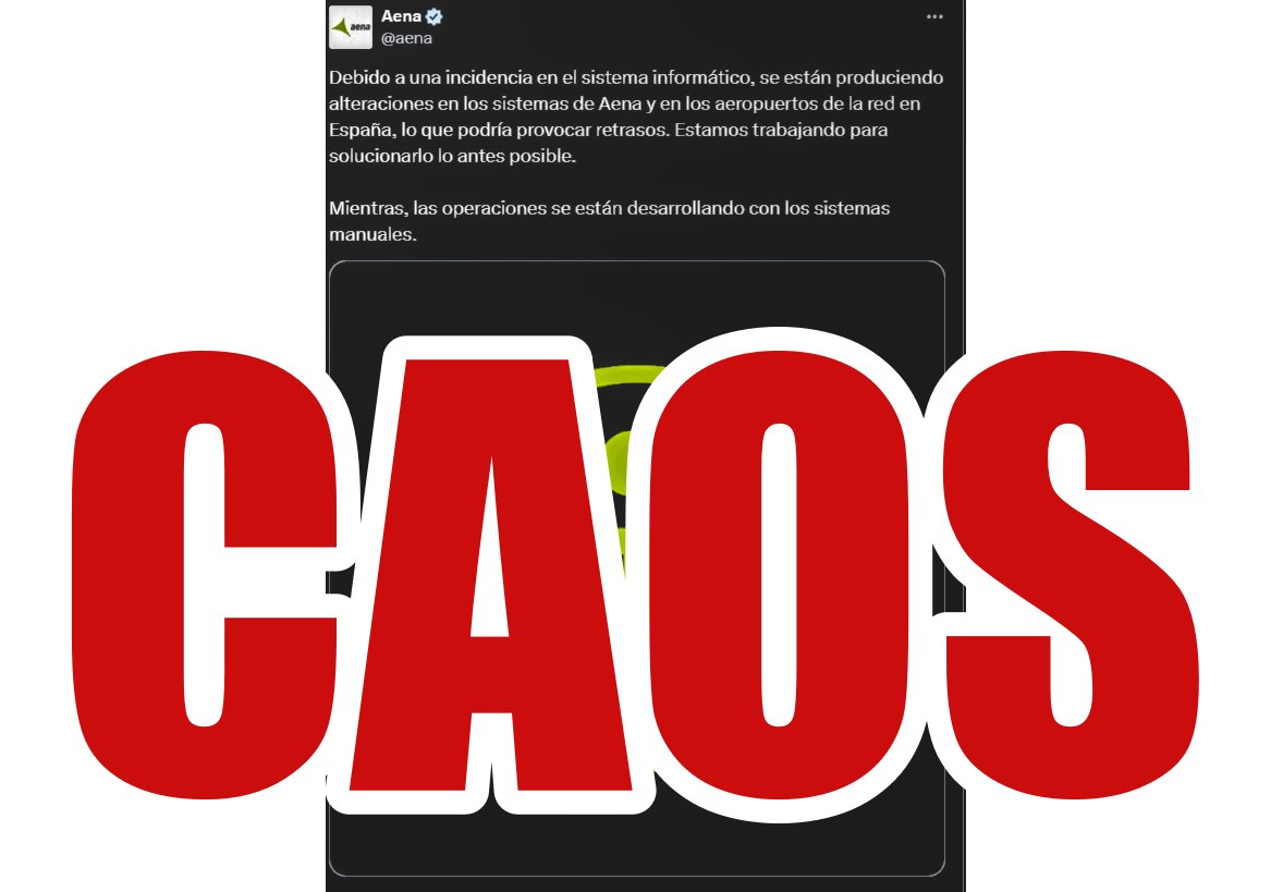 CAOS TOTAL EN TODOS LOS AEROPUERTOS DE ESPAÑA – El Diestro TV