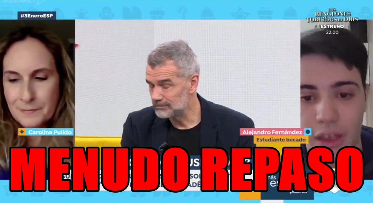 UN ESTUDIANTE LE DA UN GRAN REPASO A UNA CONCEJAL DE MÁS MADRID – El ...